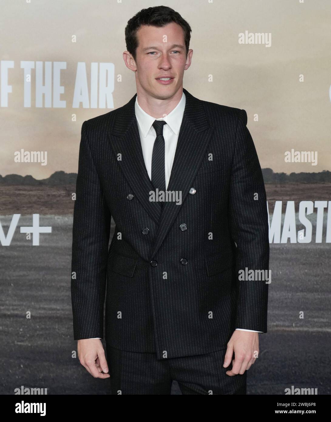 Los Angeles, USA. 10th Dec, 2023. Callum Turner arrives at the Apple TV ...