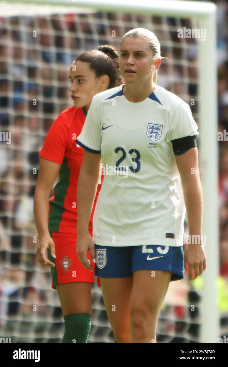 Alessia Russo during England Lionesses women's football team v Portugal ...