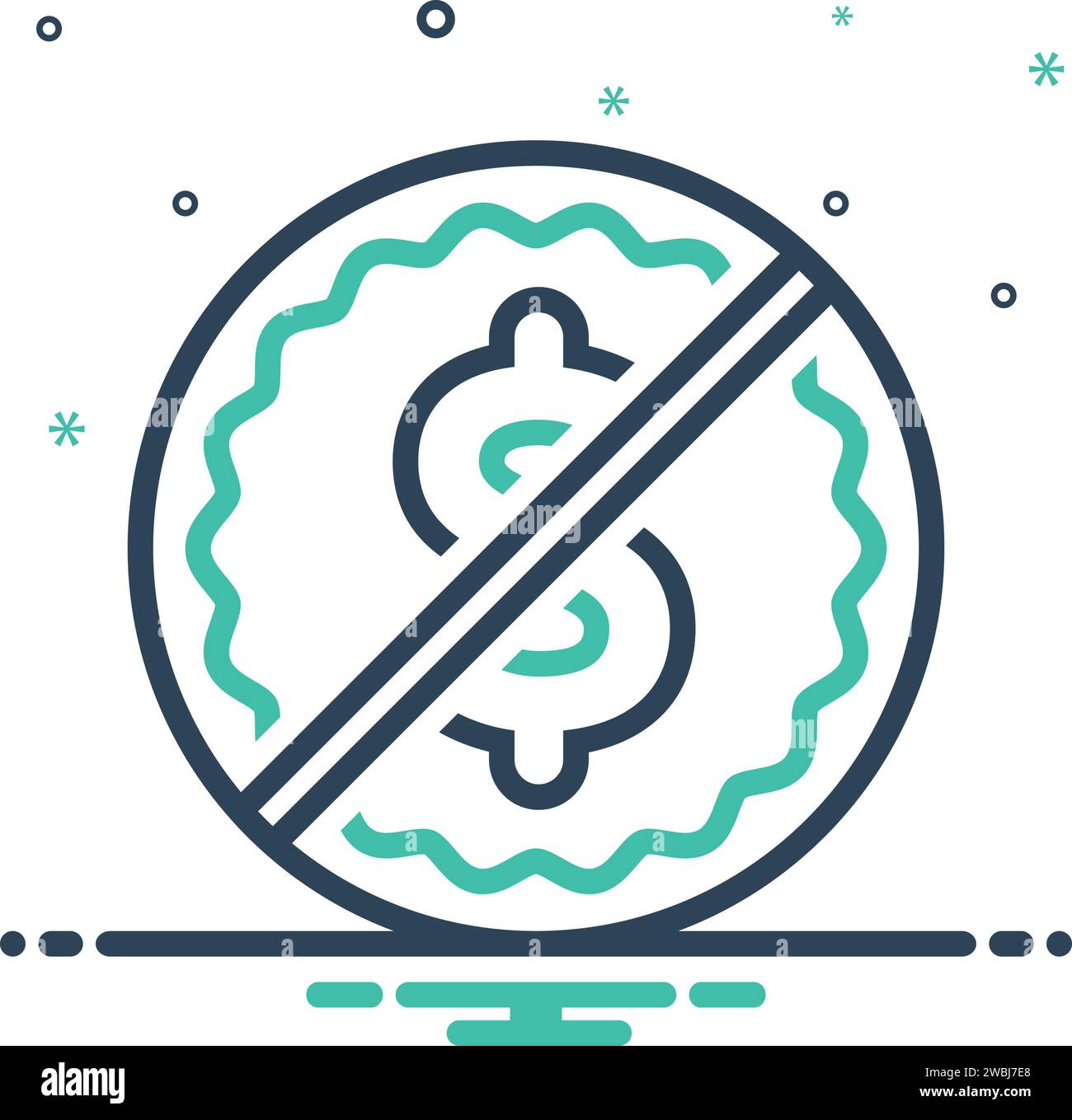 Icon for free,liberated Stock Vector Image & Art - Alamy