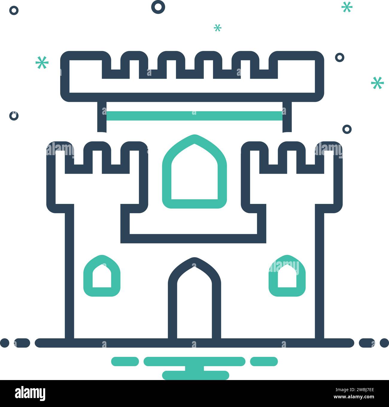 Château Stock Vector Images - Alamy