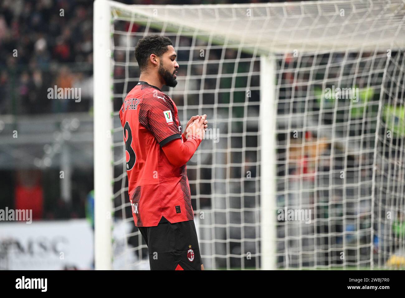 Ruben Loftus-Cheek of AC Milan during Coppa Italia quarter Finals ...