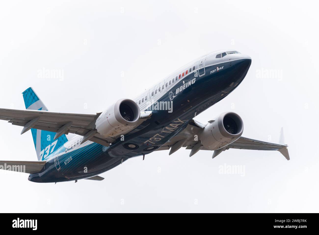 Boeing 737 max 7 hi-res stock photography and images - Alamy