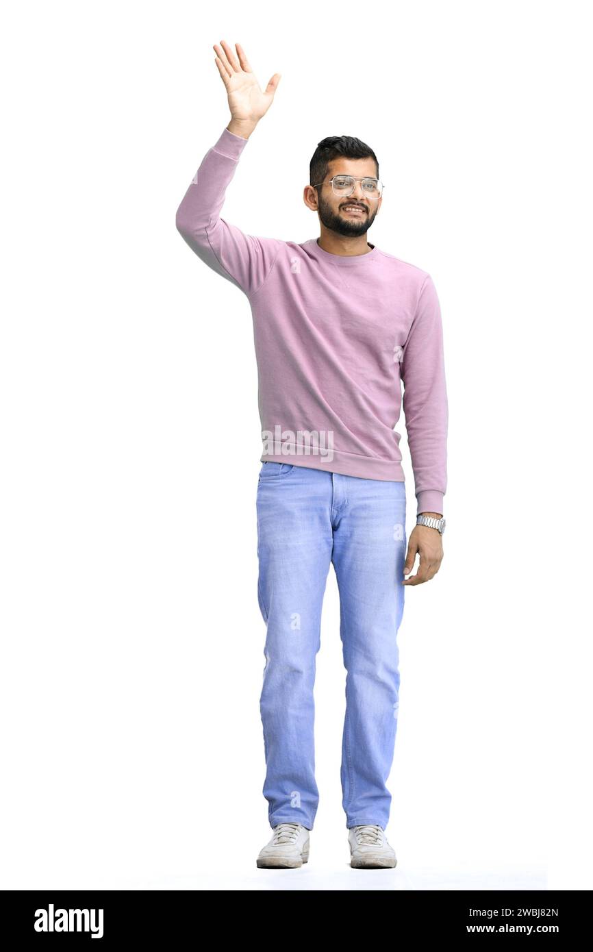 Waving hand in front of face hi-res stock photography and images - Alamy