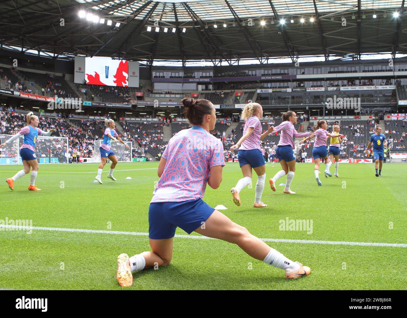 England Lionesses women's football team v Portugal, at Stadium MK ...
