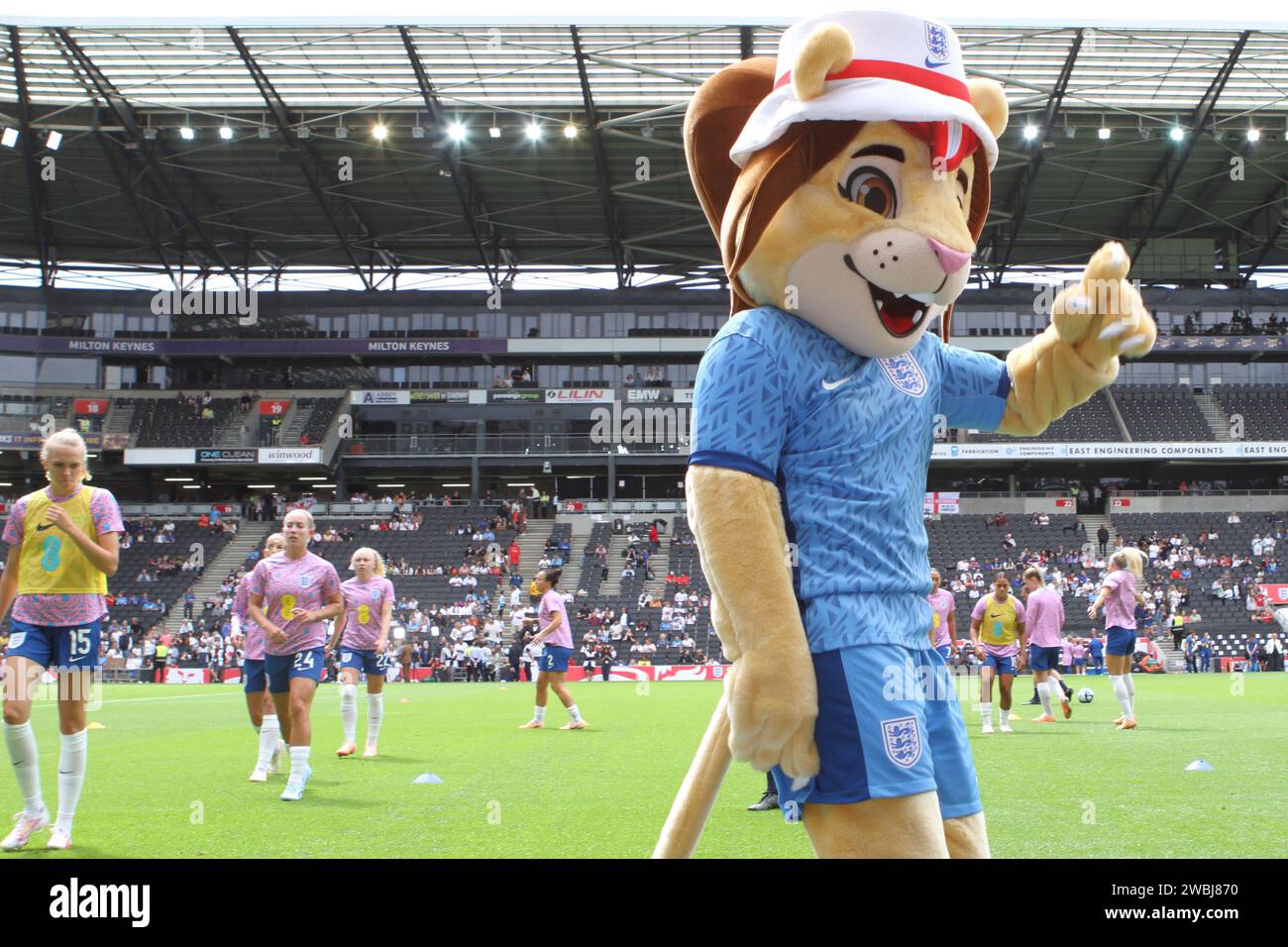 England Lionesses women's football team v Portugal, at Stadium MK ...
