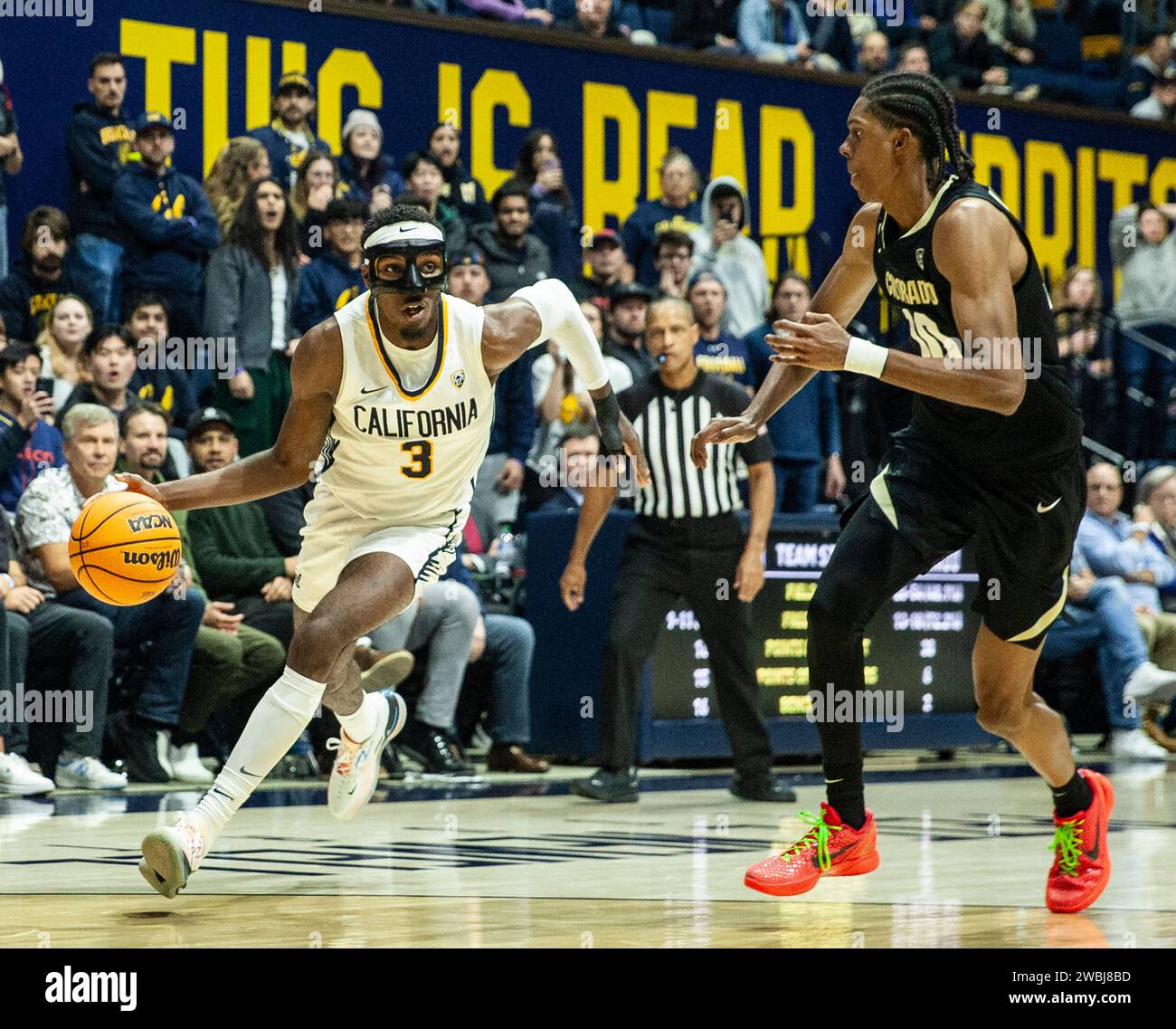 Haas Pavilion Berkeley Calif, USA. 10th Jan, 2024. CA U.S.A. California ...