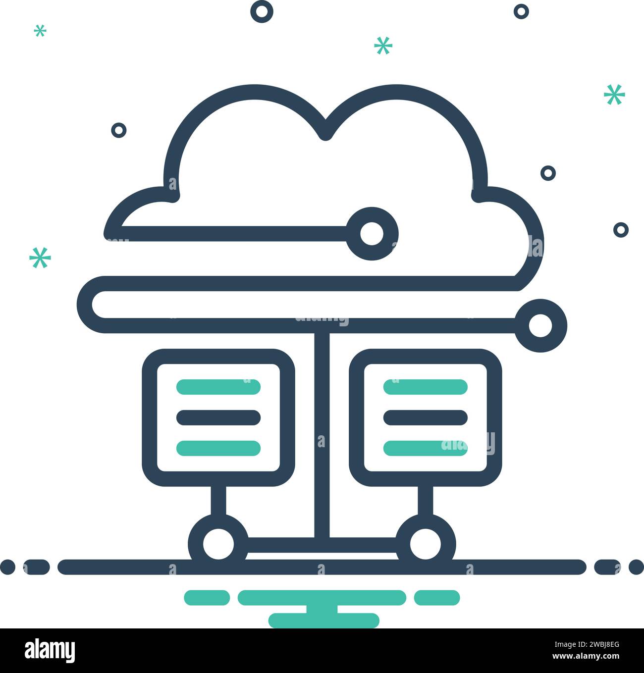 Database connectivity Cut Out Stock Images & Pictures - Alamy