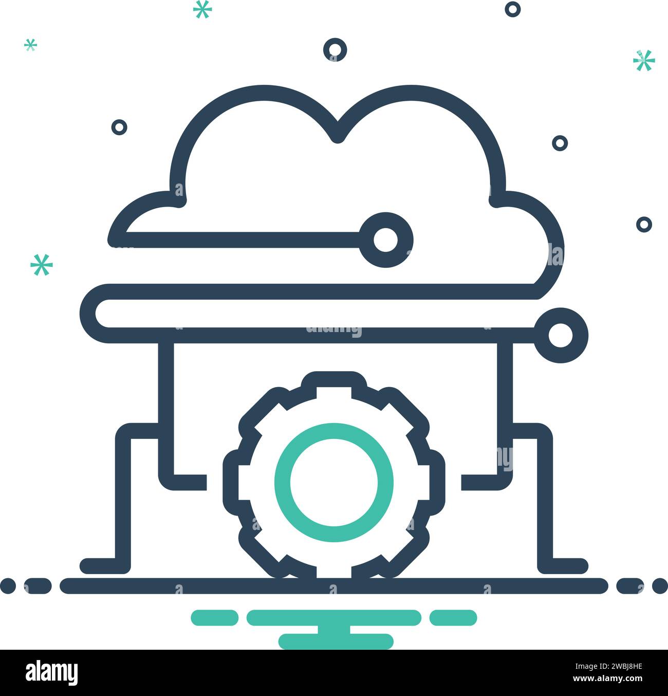 Icon for cloud management,access Stock Vector Image & Art - Alamy