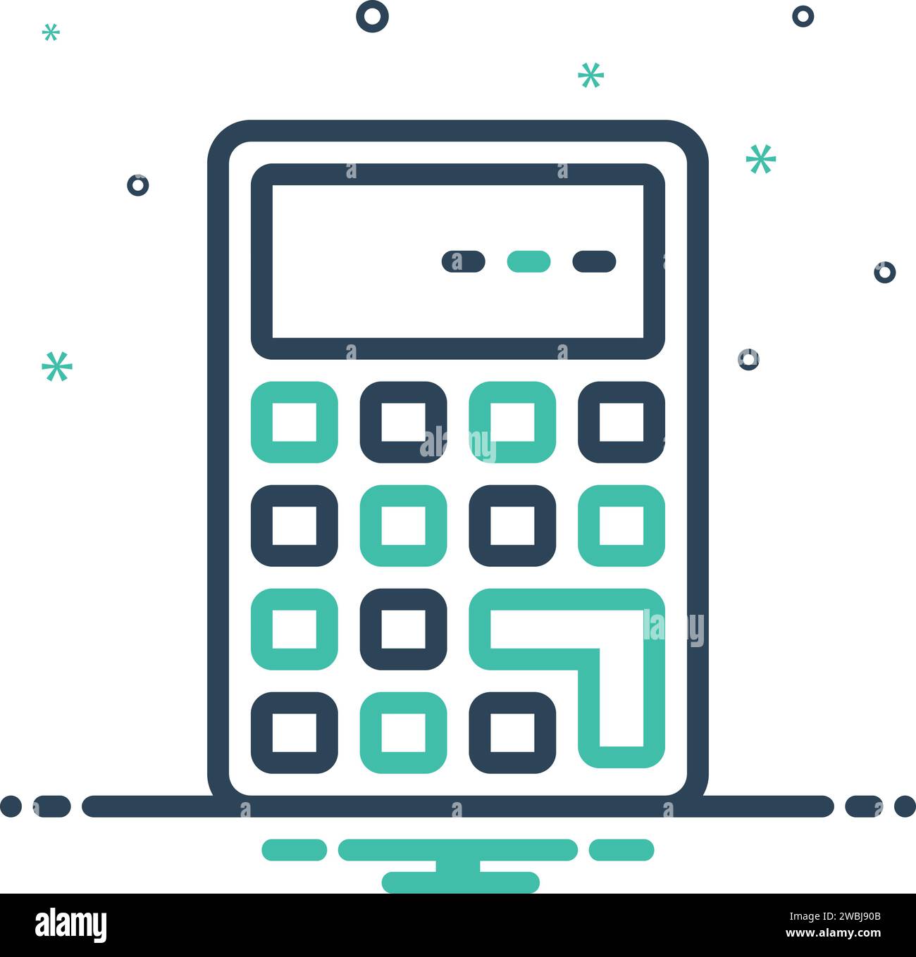 Icon for calculate,calculation Stock Vector Image & Art - Alamy