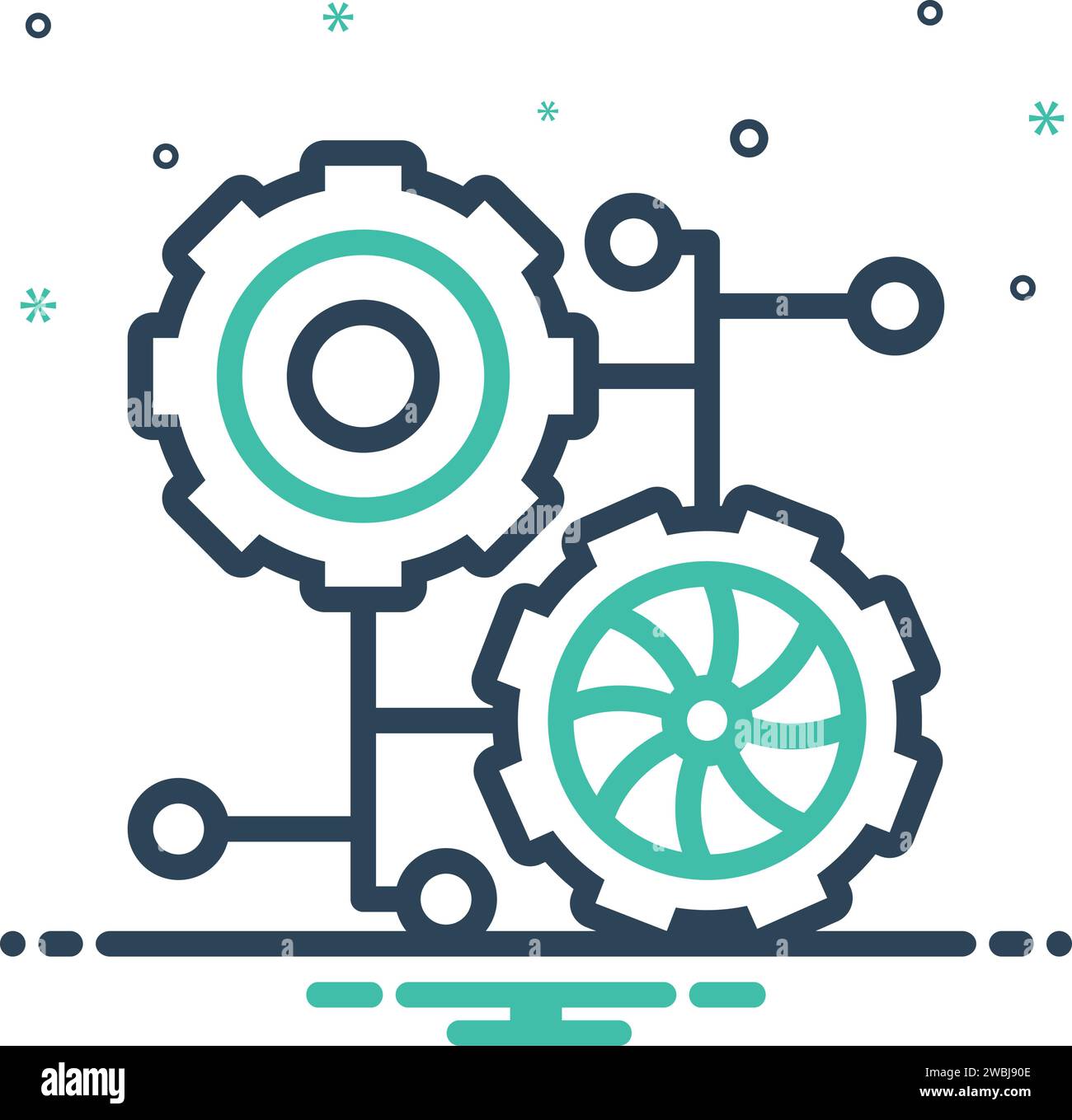 Icon for connection process,connection Stock Vector Image & Art - Alamy