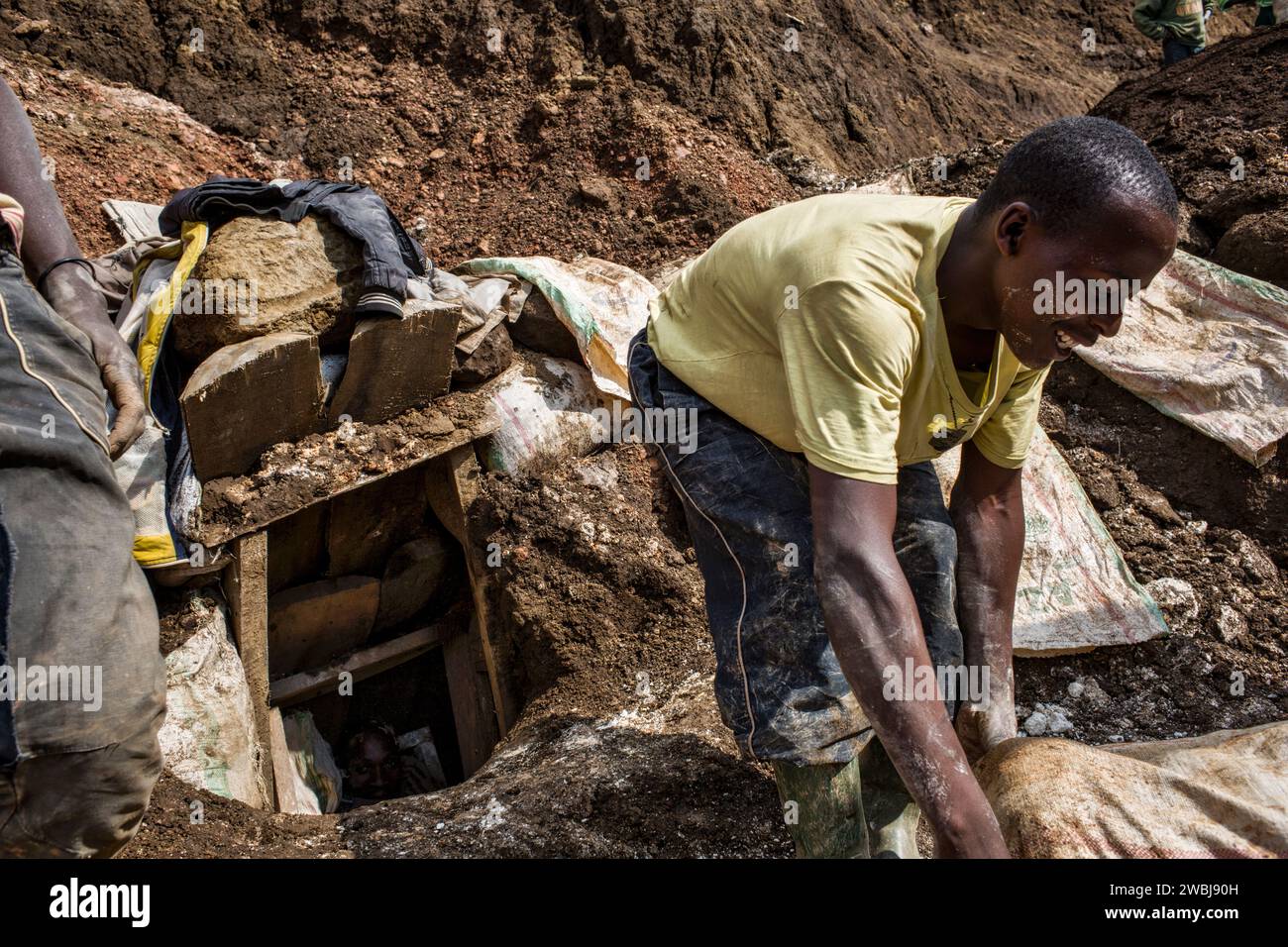 Mining in Democratic Republic of Congo, Africa, North Kivu Stock Photo - Alamy