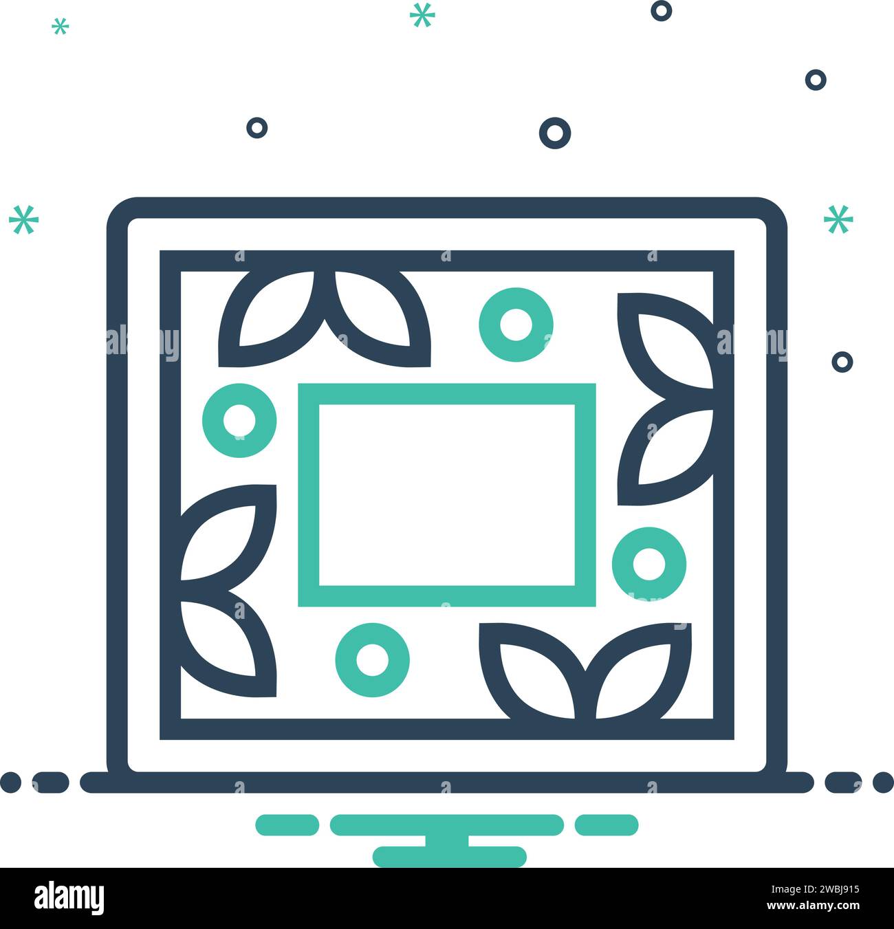 Ornamental picture frames Stock Vector Images - Alamy