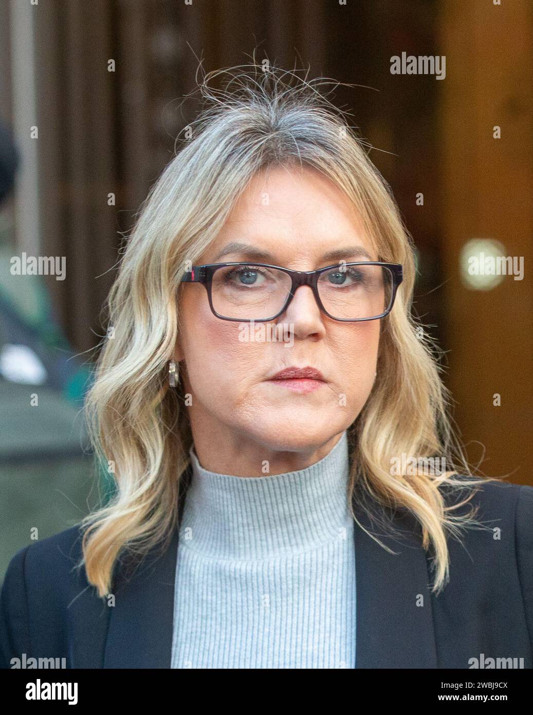 London, England, UK. 11th Jan, 2024. JANET SKINNER, former sub ...