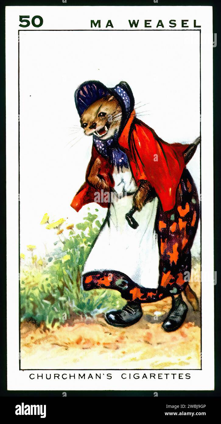 Weasel art hi-res stock photography and images - Alamy