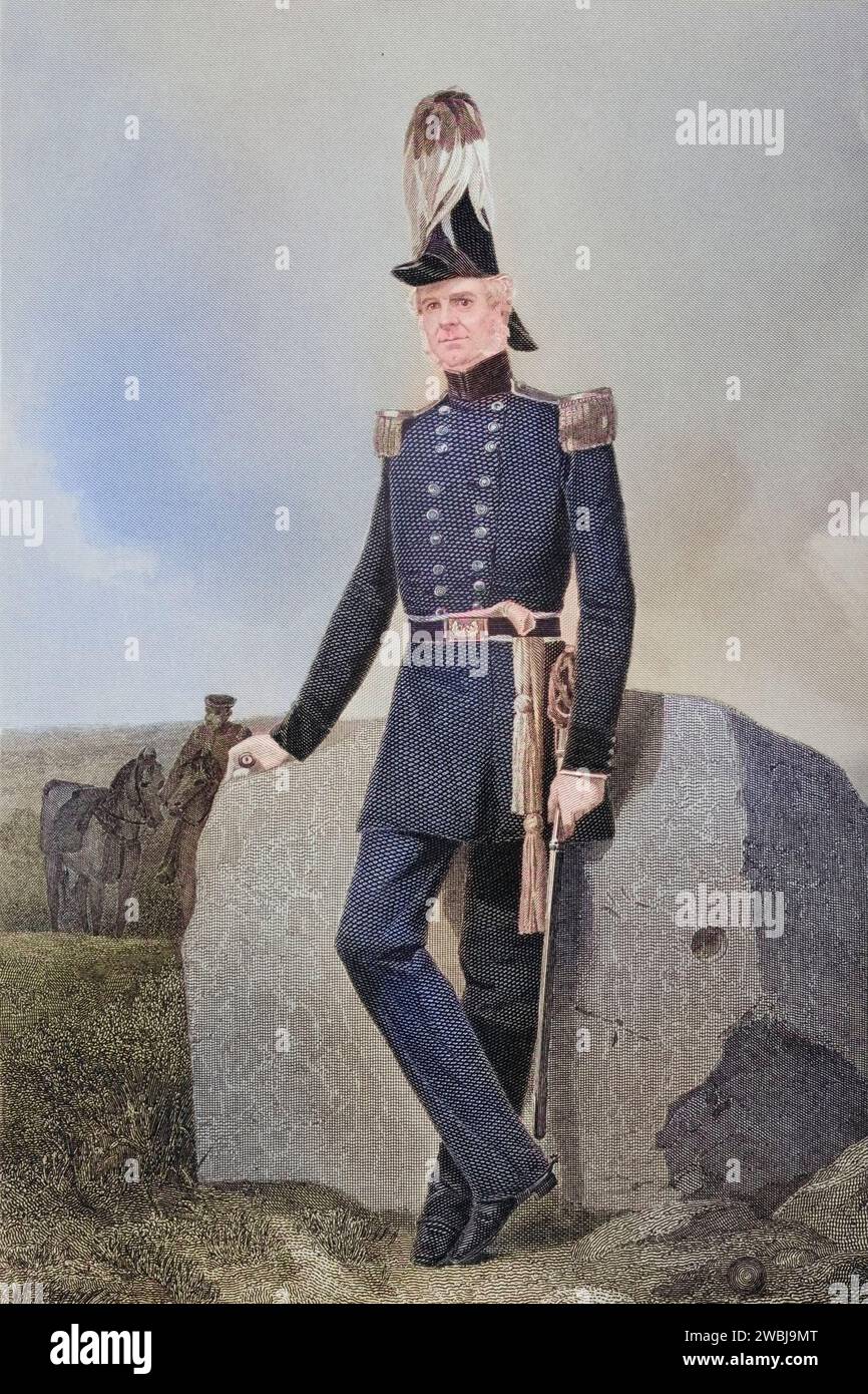 William Jenkins Worth 1794 to 1849. United States general during the ...