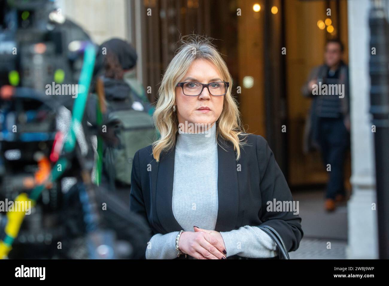 London, England, UK. 11th Jan, 2024. JANET SKINNER, former sub ...