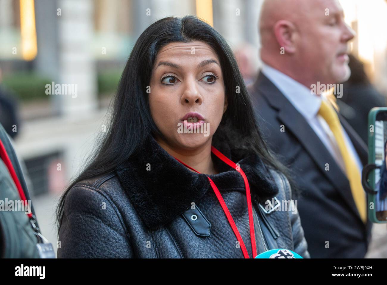 London, England, UK. 11th Jan, 2024. SHAZIA SADDIQ, former sub ...