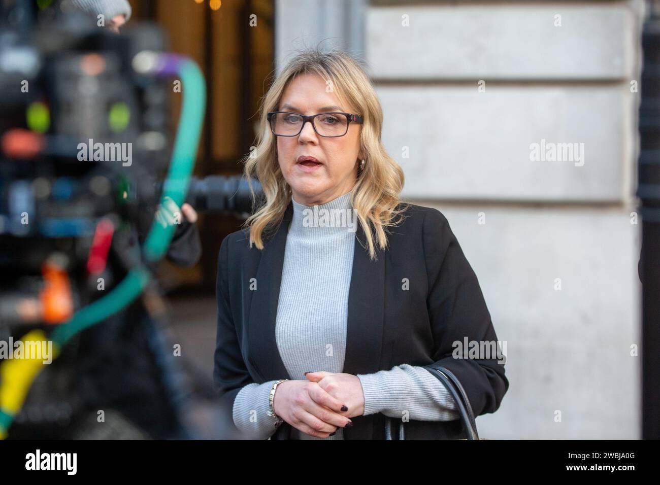 London, England, UK. 11th Jan, 2024. JANET SKINNER, former sub ...