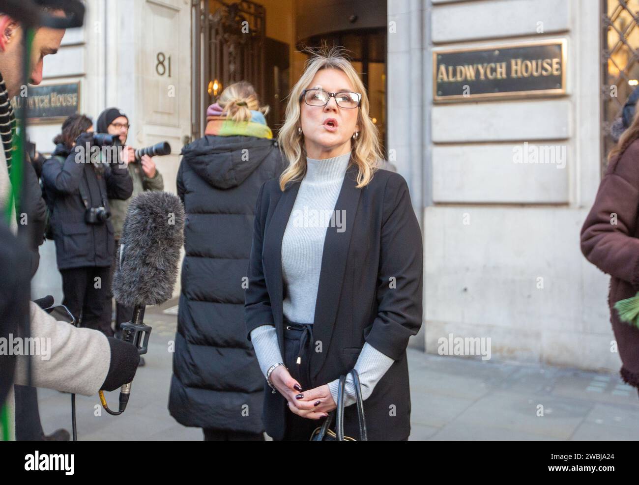 London, England, UK. 11th Jan, 2024. JANET SKINNER, former sub ...