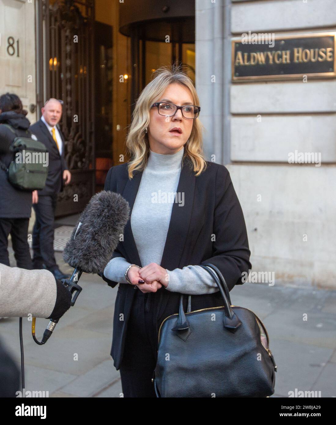 London, England, UK. 11th Jan, 2024. JANET SKINNER, former sub ...