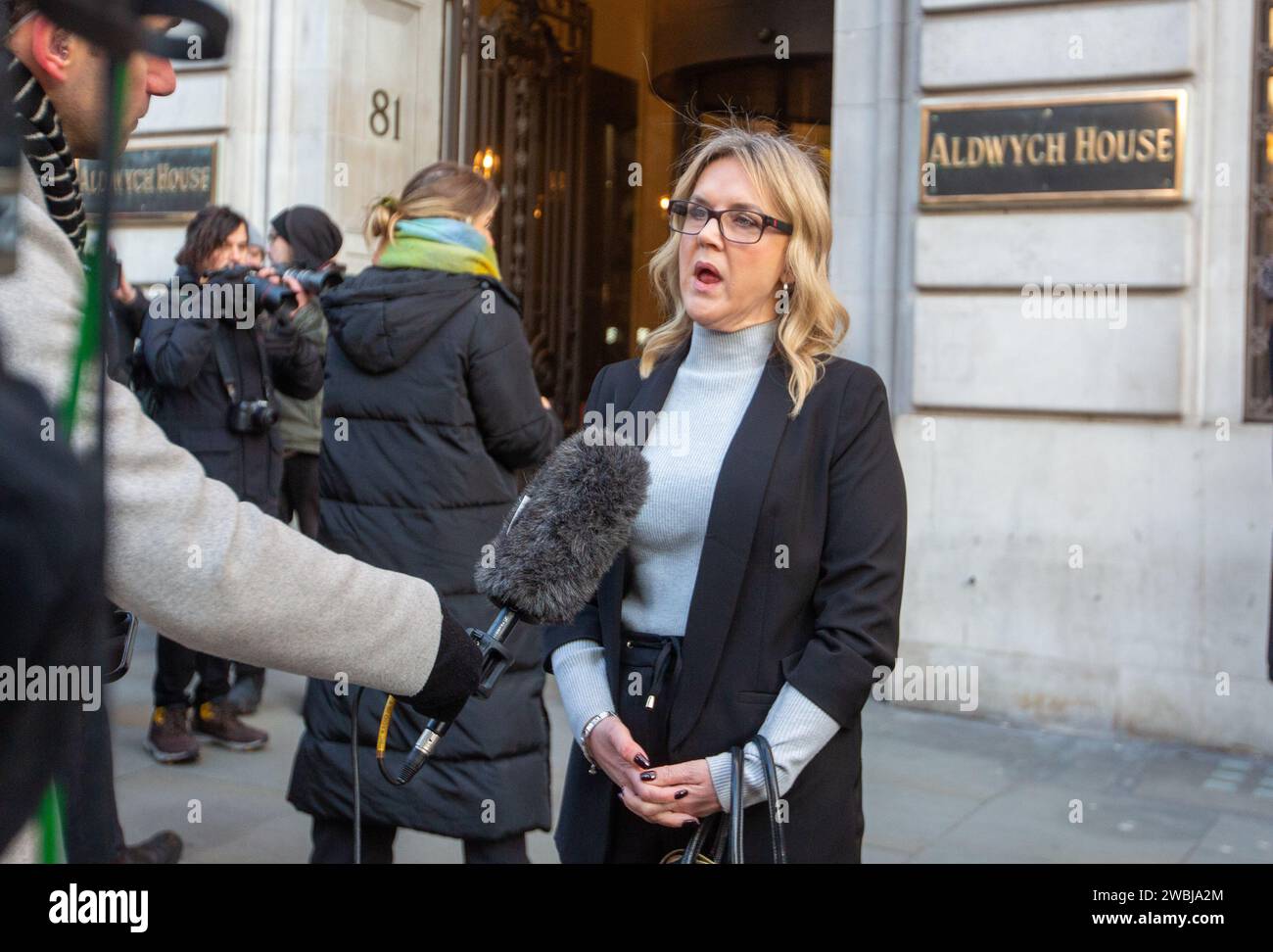 London, England, UK. 11th Jan, 2024. JANET SKINNER, former sub ...