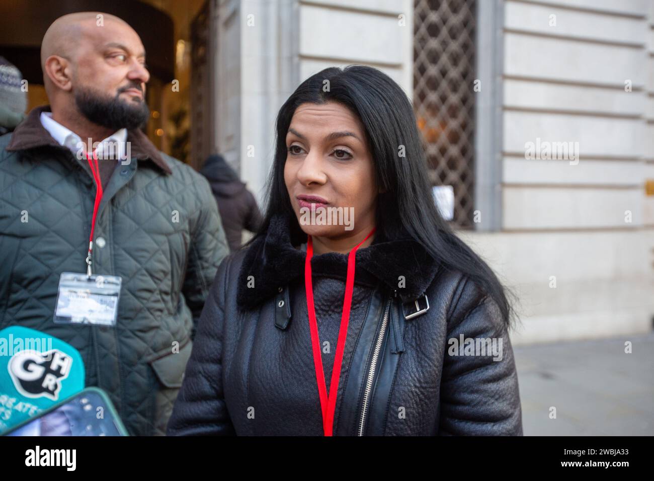 London, England, UK. 11th Jan, 2024. SHAZIA SADDIQ, former sub ...
