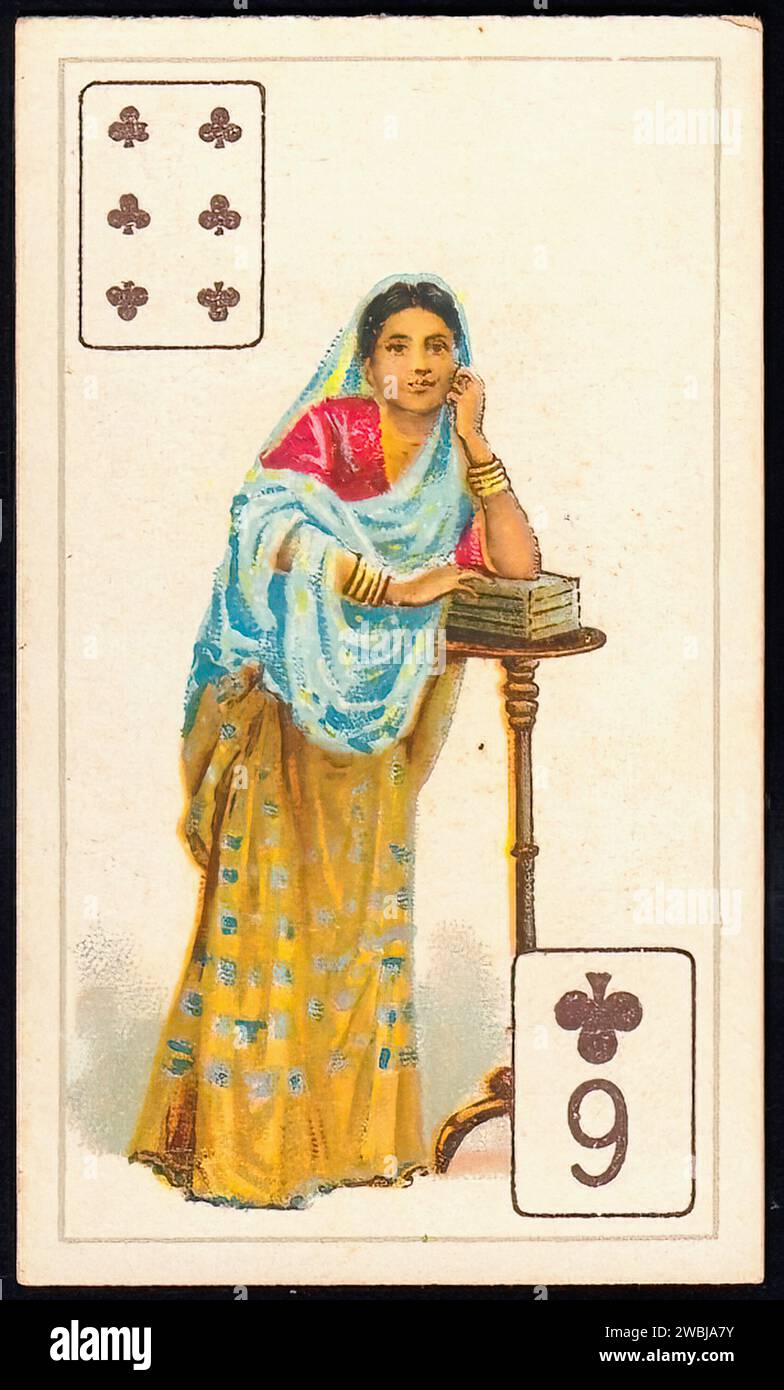Nautch Girls, Tiger Cigarettes00001 - Vintage Cigarette Card ...