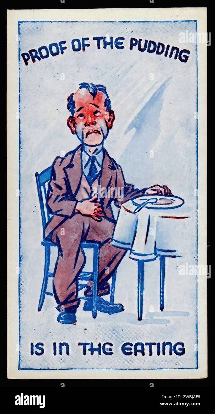 Proof of the pudding hi-res stock photography and images - Alamy