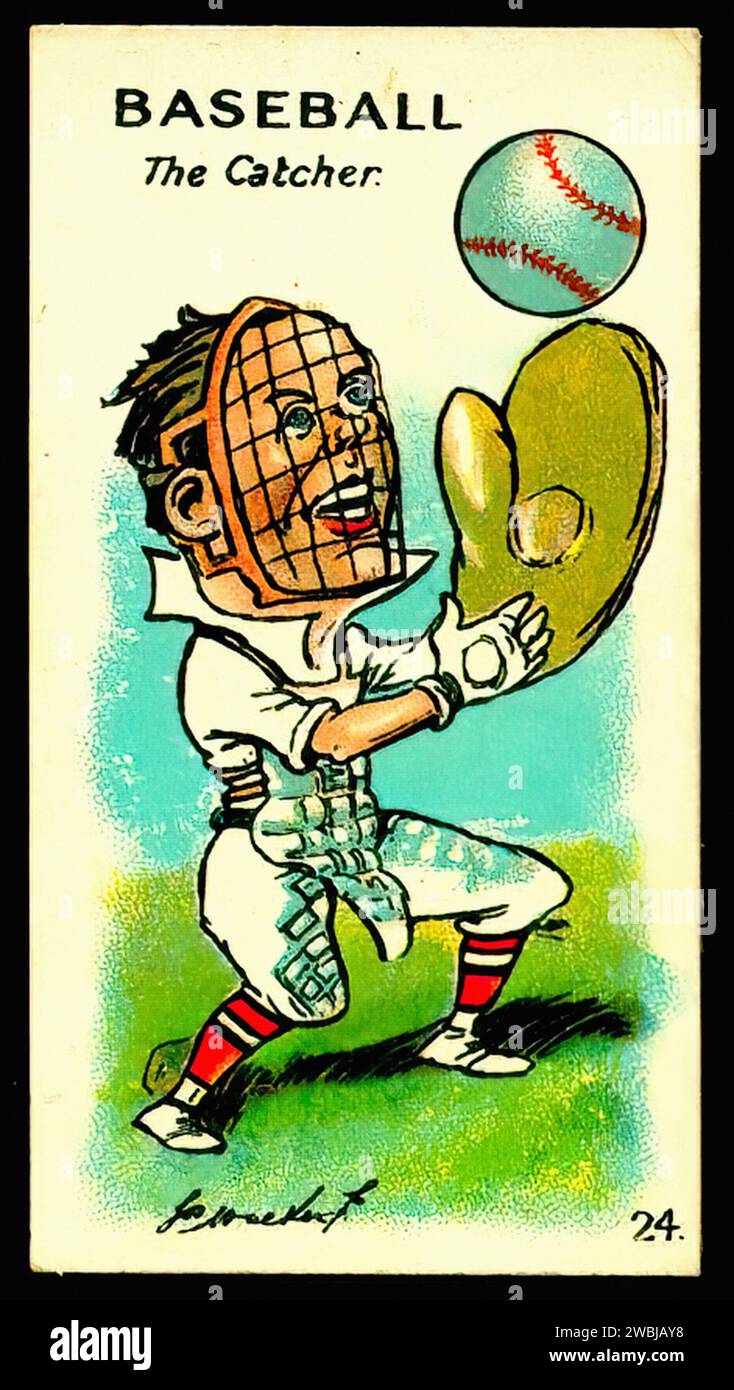 Vintage catcher hi-res stock photography and images - Alamy