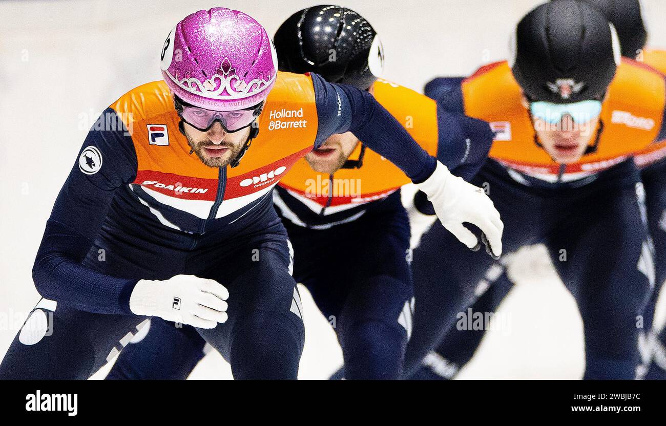 GDANSK - Short tracker Itzhak de Laat during training in the run-up to ...
