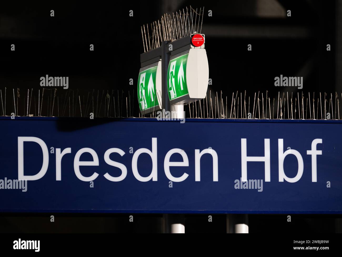 Image german train station sign hi-res stock photography and images - Alamy