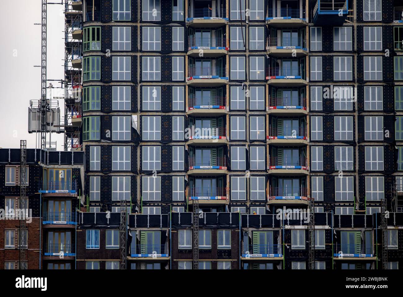 AMSTERDAM - New construction in the Elzenhagen district of Amsterdam ...