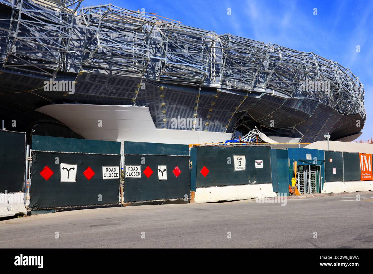 Los Angeles, California – November 4, 2023: LMNA Lucas Museum of ...