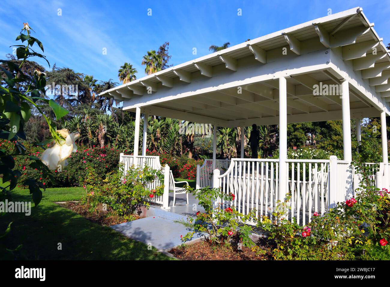 Los Angeles, California: Exposition Park Rose Garden at 701 State Dr ...