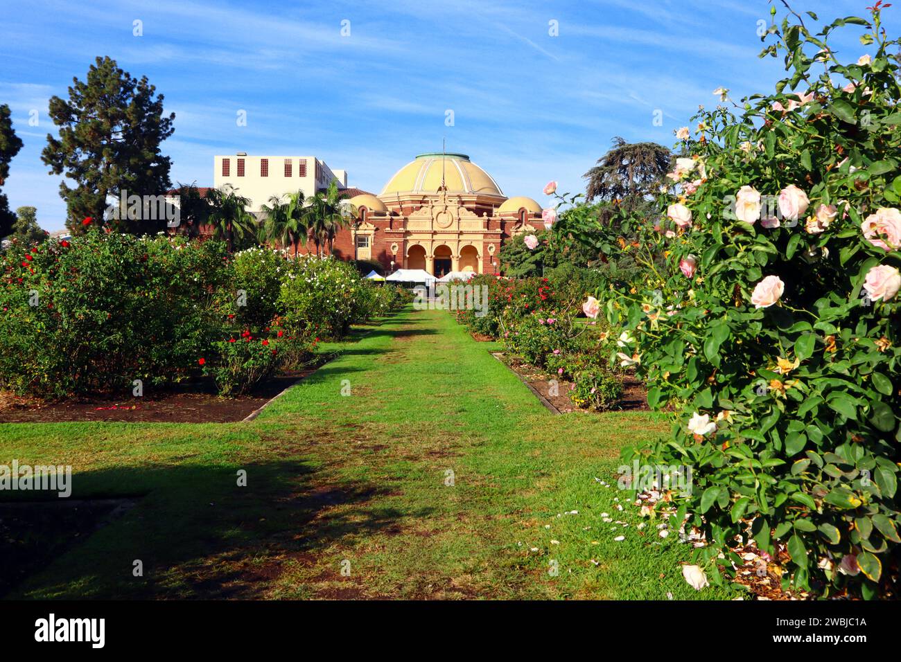 Los Angeles, California: Exposition Park Rose Garden at 701 State Dr ...
