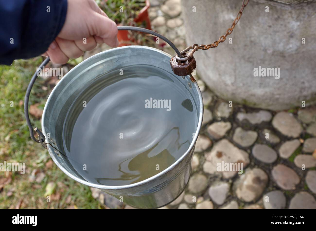 Pail water hi-res stock photography and images - Alamy