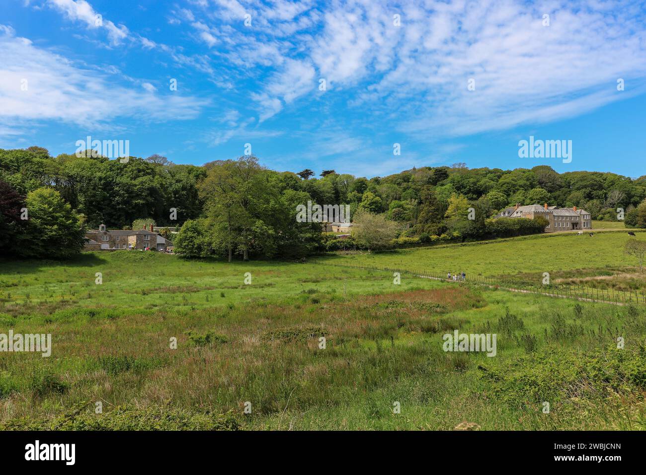 Penrose House and The Stables café, property on the National Trust ...