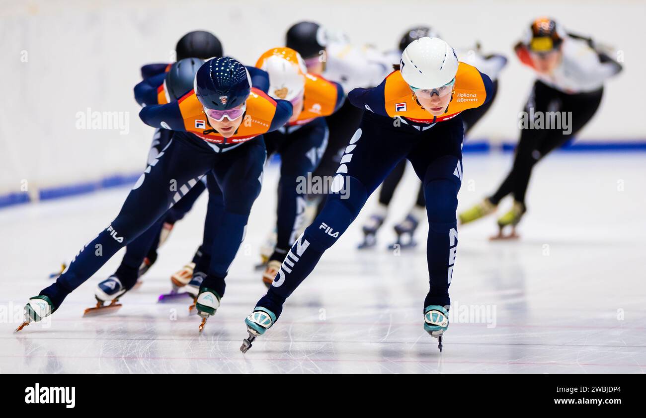 GDANSK - Short tracker Selma Poutsma and Xandra Velzeboer during ...
