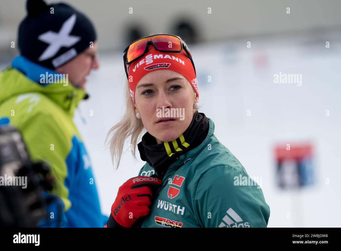 Maren Hammerschmidt Biathlon Welt Cup 15 KM der Frauen in Ruhpolding ...
