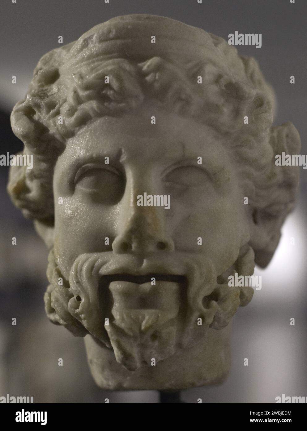 Two-faced Herma of Dionysian nature. Two-faced Hermes. 1st century AD ...