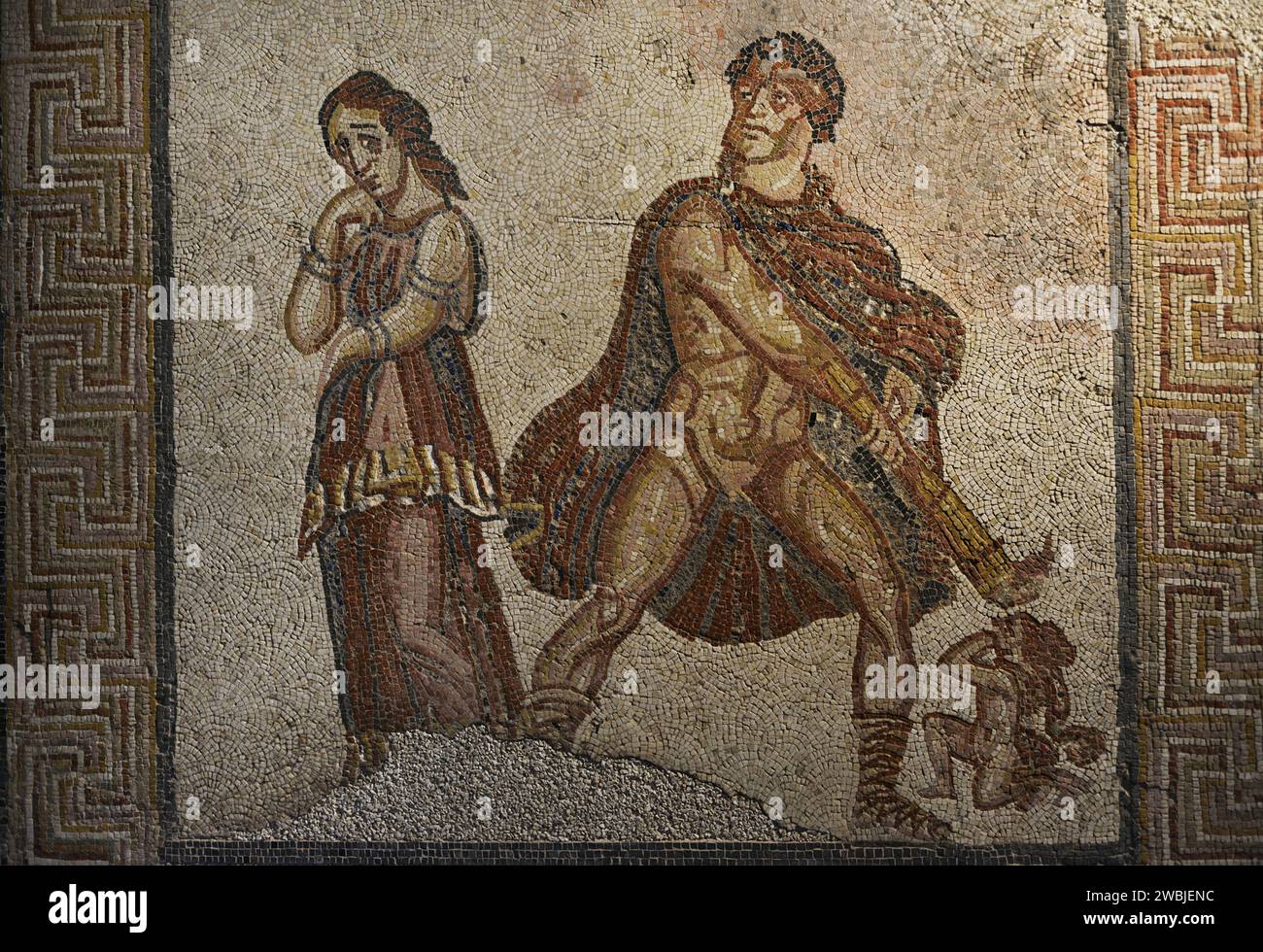 Ancient greek mosaic children hi-res stock photography and images - Alamy