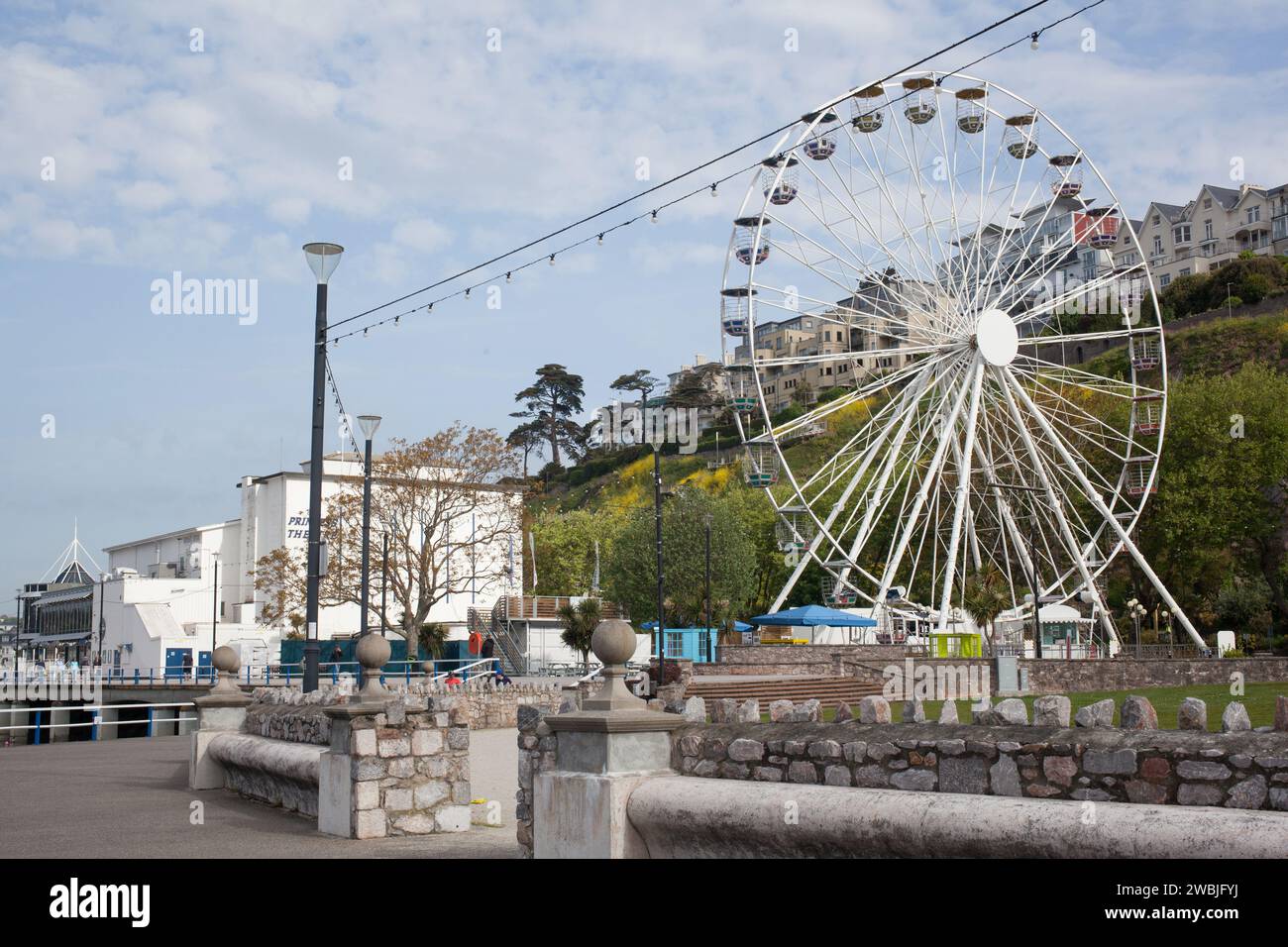 The English Riviera Wheel, Torquay, Torbay in Devon in the United ...