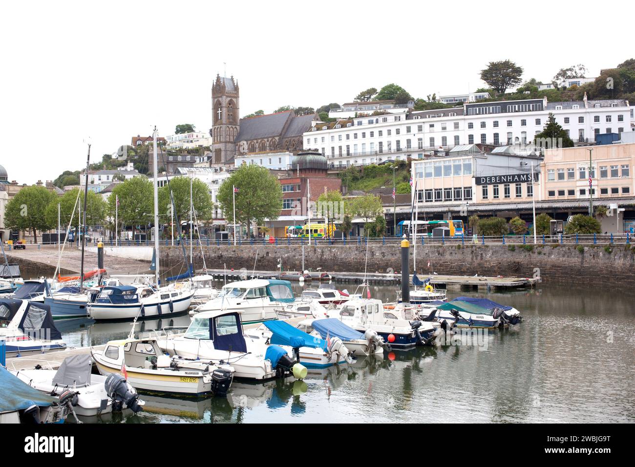 Torquay harbour view hi-res stock photography and images - Alamy