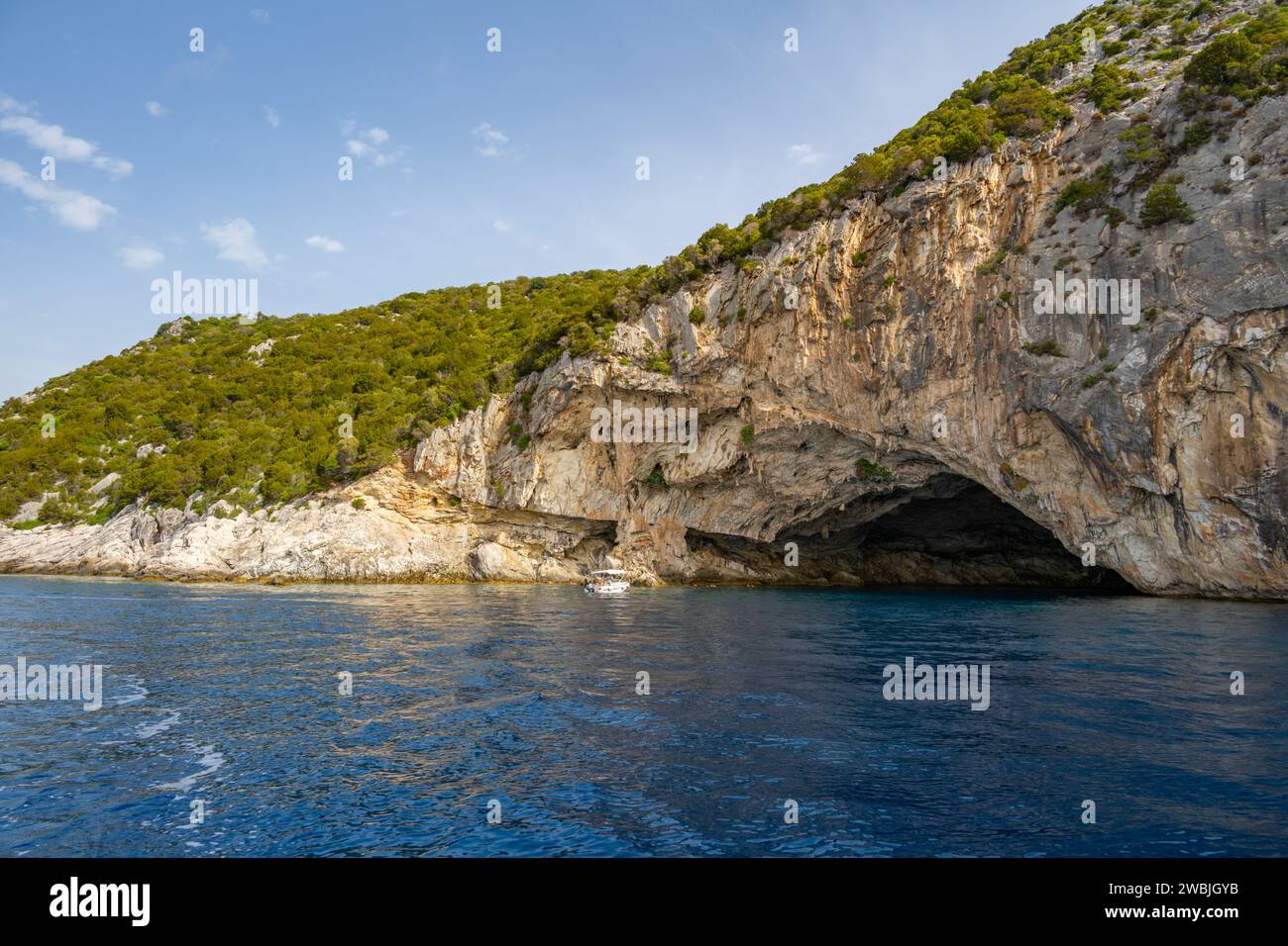 Greece cave sea hi-res stock photography and images - Alamy