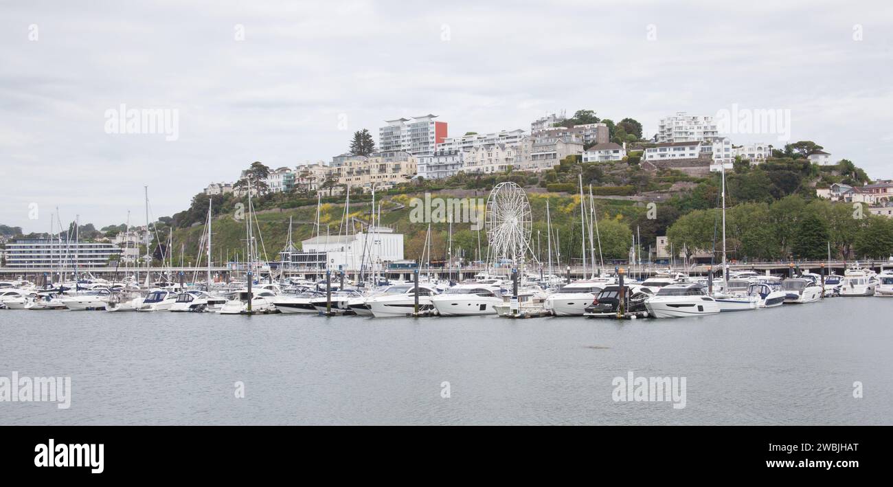 Torquay harbour marina bridge hi-res stock photography and images - Alamy