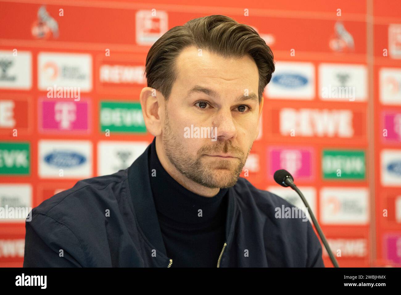Koeln, Deutschland. 11th Jan, 2024. Thomas Kessler (1.FC K?ln, Leiter der Lizenzspielerabteilung ...