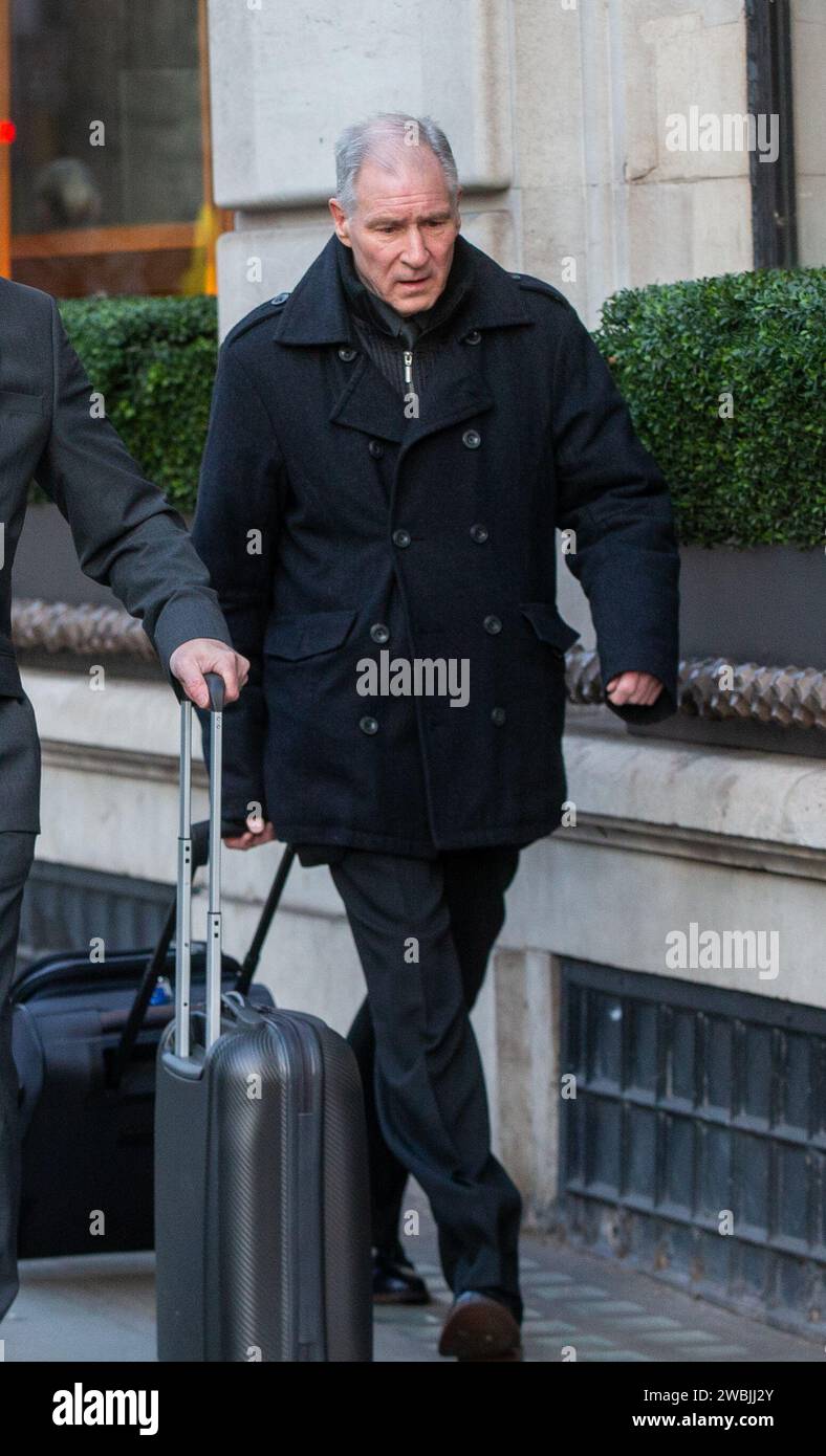 London, England, UK. 11th Jan, 2024. Post Office Investigator STEPHEN ...