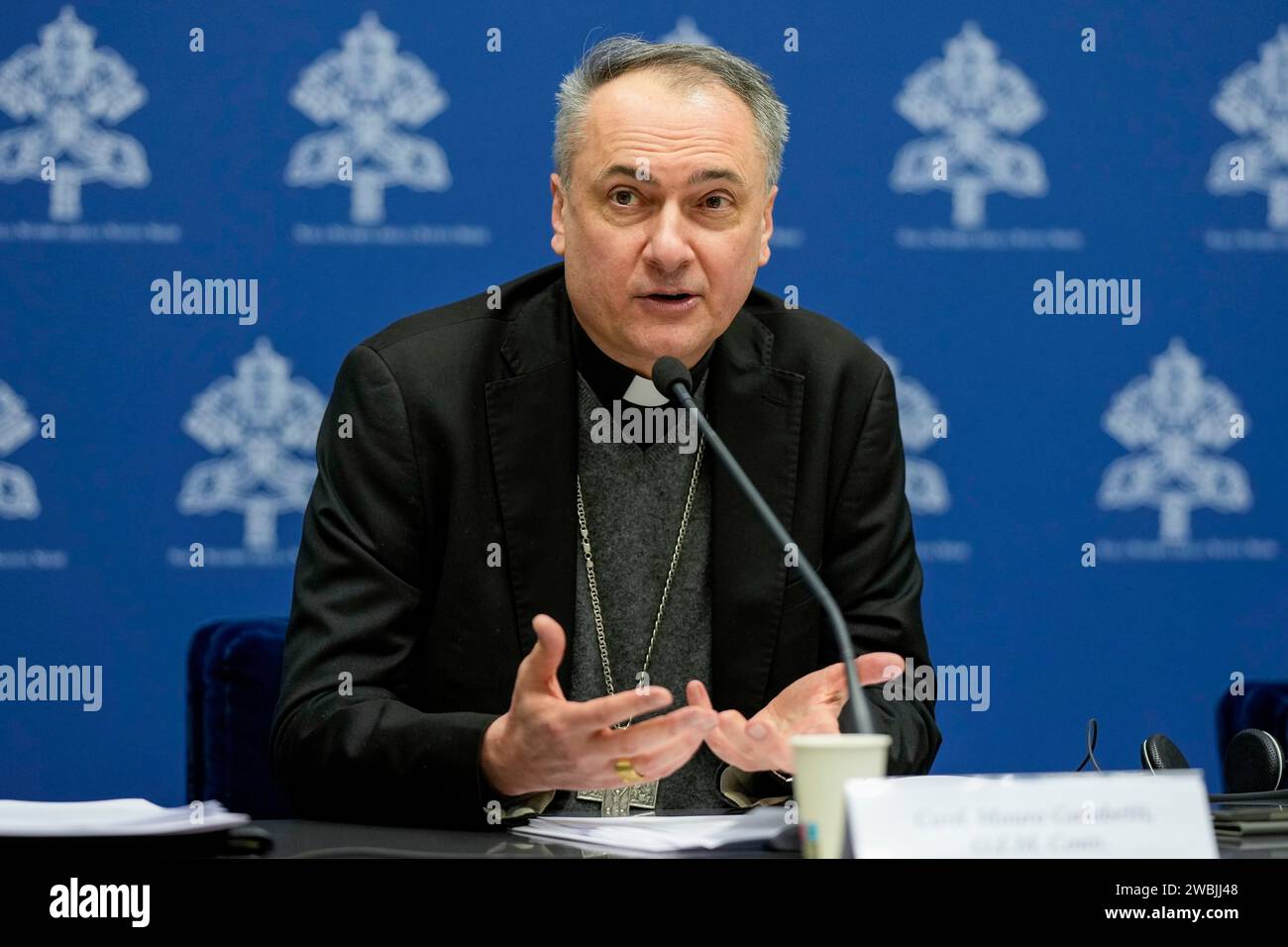 Cardinal Mauro Gambetti, Archpriest of the Papal Basilica of St. Peter ...