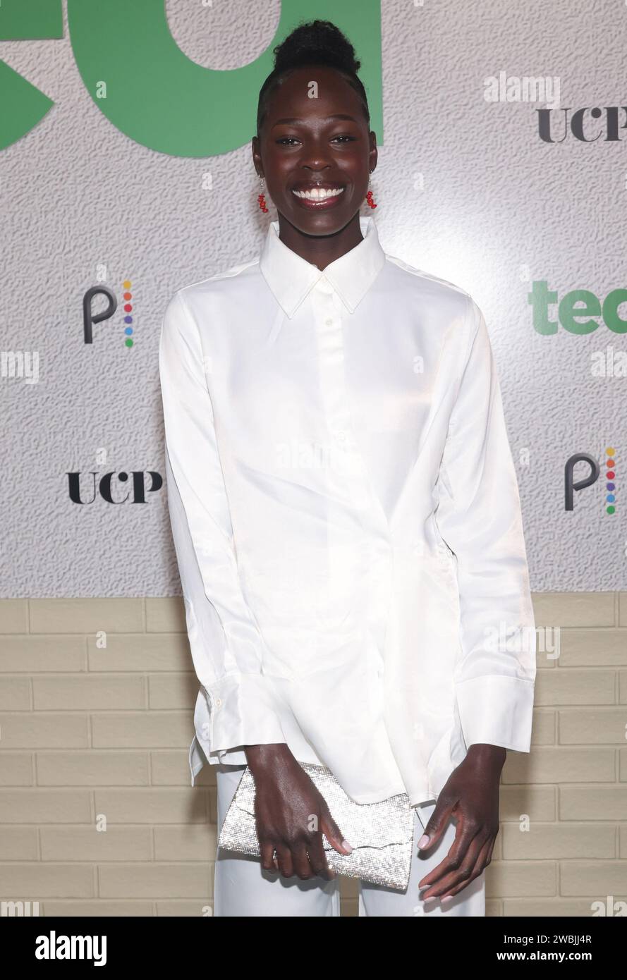 Los Angeles, Ca. 10th Jan, 2024. Athing Mu at PeacockÕs Ted Series ...