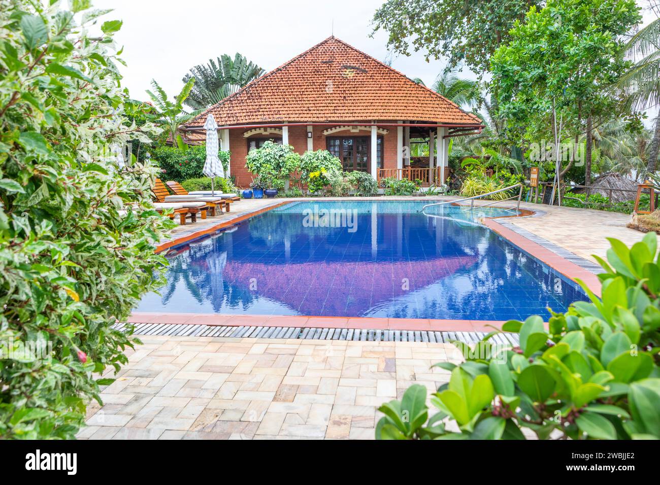 A holiday cottage and pool at Cassia Cottages on Phu Quoc island ...
